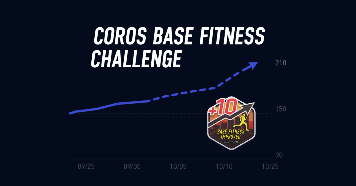 COROS Base Fitness Challenge