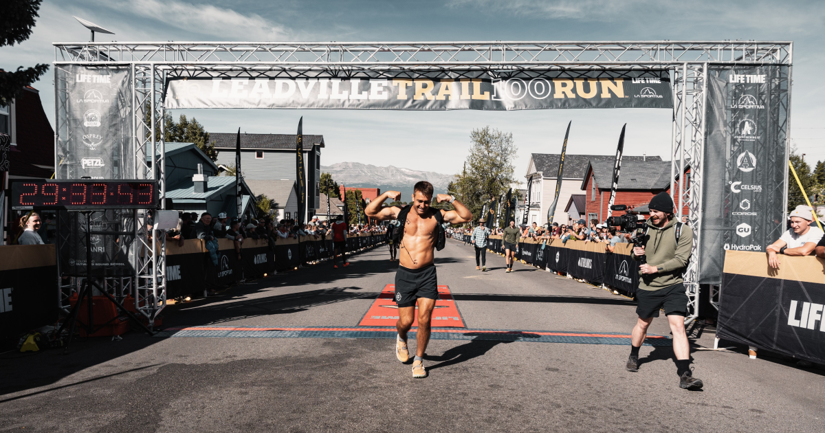 An Emotional Leadville Trail 100 Run Finish